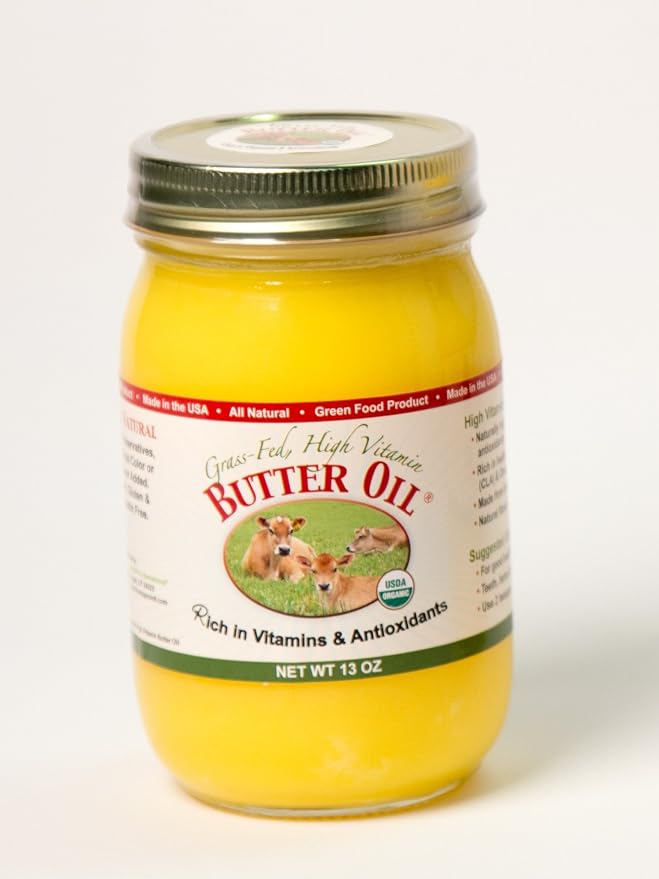 Amazon.com: NutraPro International High Vitamin Butter Oil (Grass Fed ...