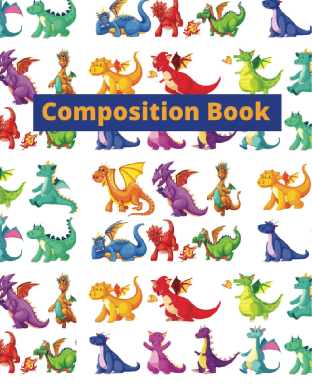 Cut Dragon Composition Book | Composition School Book For Kids Girls ...