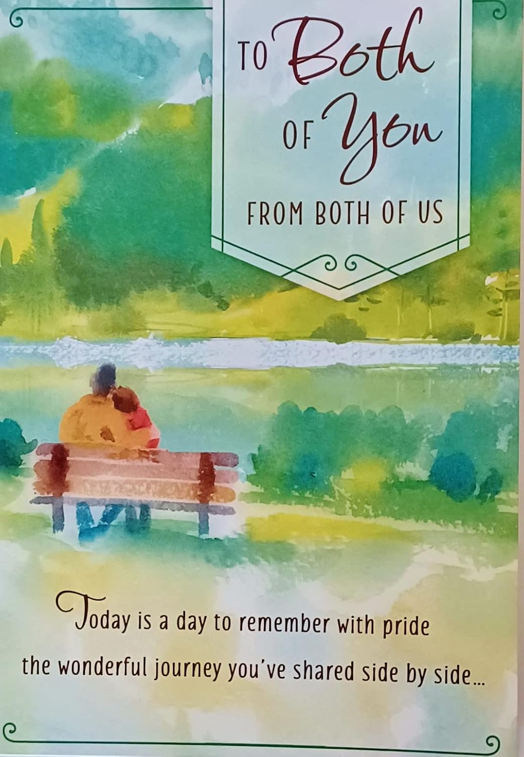 Amazon.com : Greeting Card To Both of You From Both of Us - That Your ...