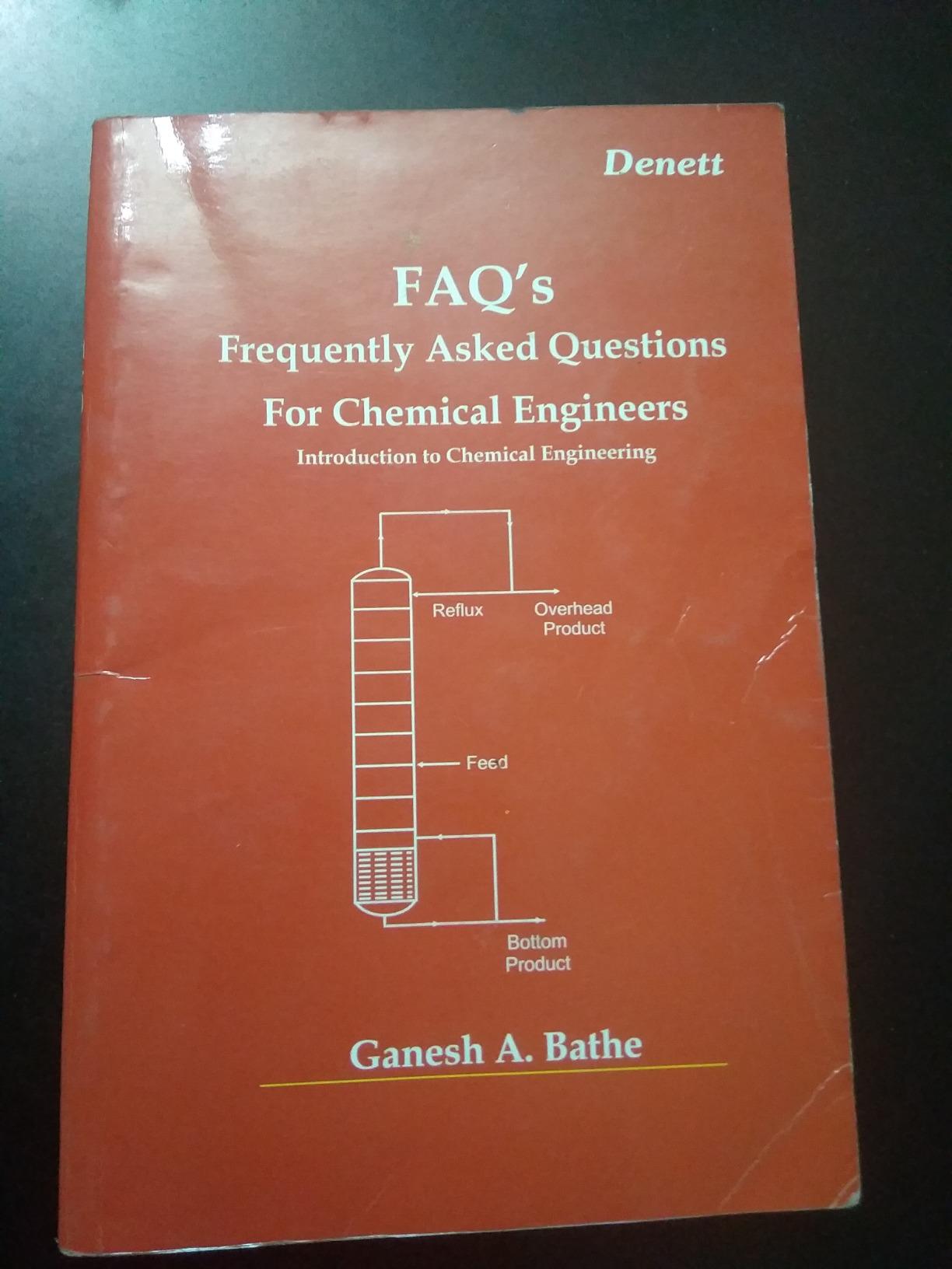 Buy Frequently Asked Questions for Chemical Engineering Book Online at ...