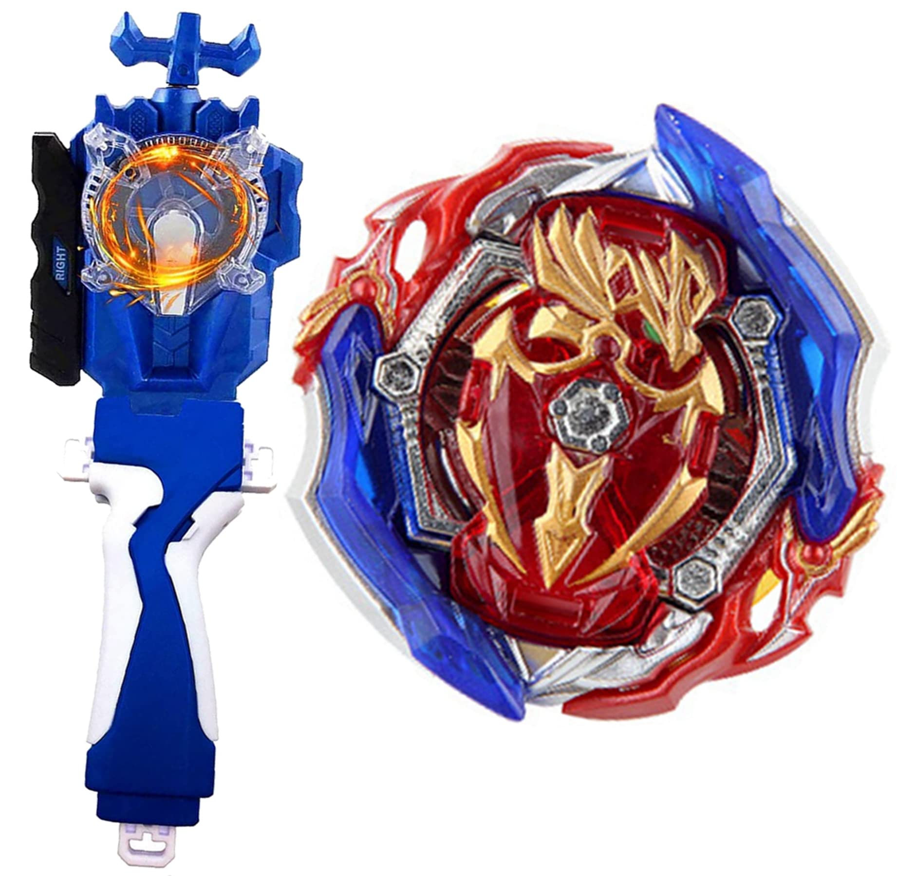 Amazon.com: SUPERBLADE Metal Fusion Games Blade Toy Set Sparking ...