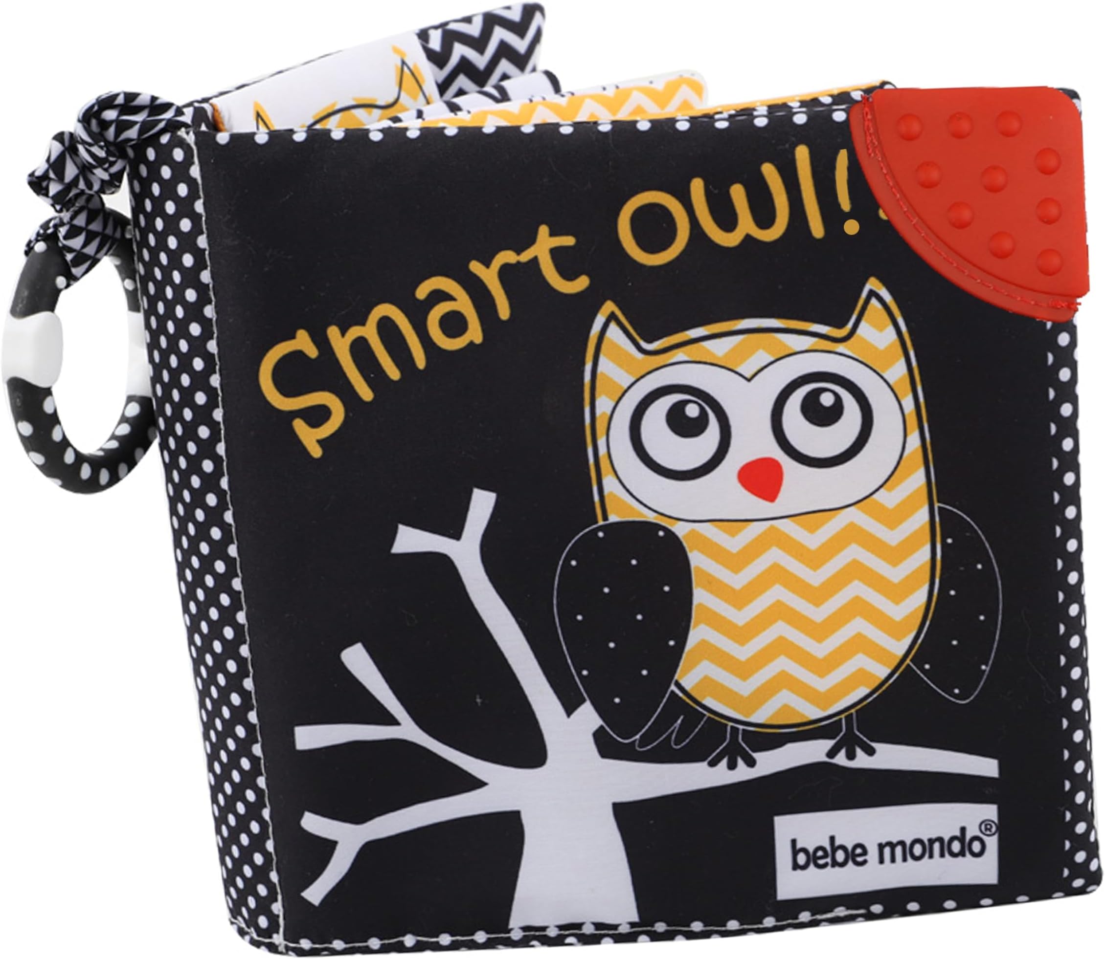 Amazon.com : Newborn Baby Book Toys 0 3 6 Months Soft Cloth Crinkle ...