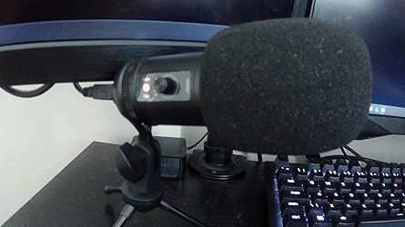 Veetop USB Microphone Metal Computer Condenser PC Mic for Gaming ...