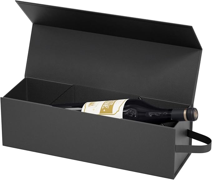 Amazon.com: Wine Gift Box 12.8 x 3.8 x 3.8 in,Bottle Gifts Boxe For ...
