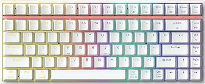 Amazon.com: Newmen GM326 75% Percent Mechanical Keyboard,Wired Mini ...