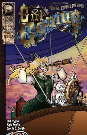 Amazon.com: Girl Genius #10 FN ; Airship comic book | Phil Foglio ...