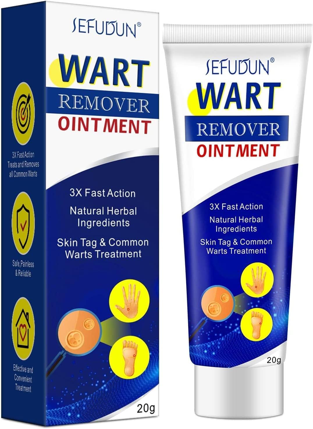 Goreem 20g Wart Remover Ointment Herbal Ingredients Natural Safe Body ...