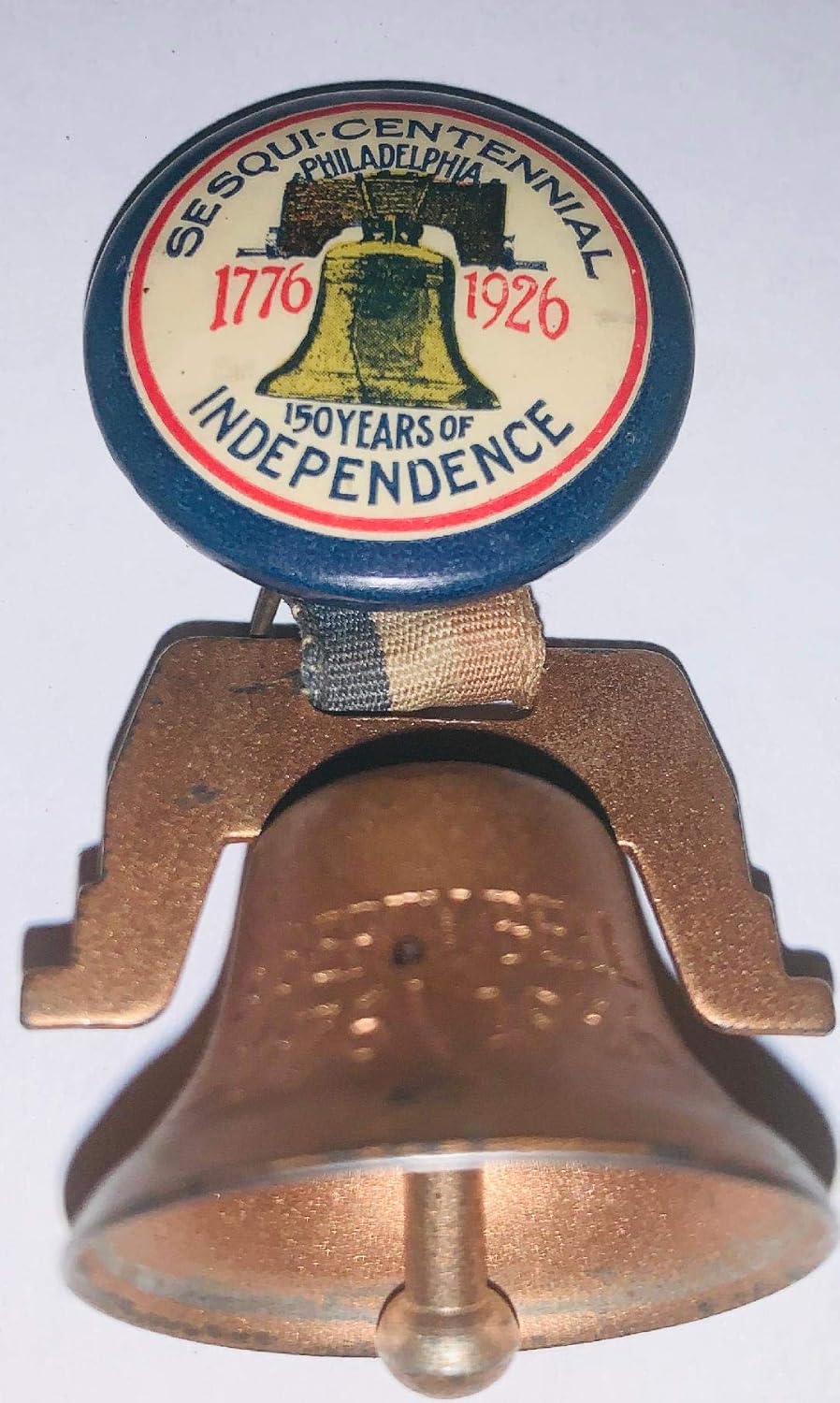 Amazon.com: 1926 U.S. Sesquicentennial Liberty Bell Badge Pinback ...