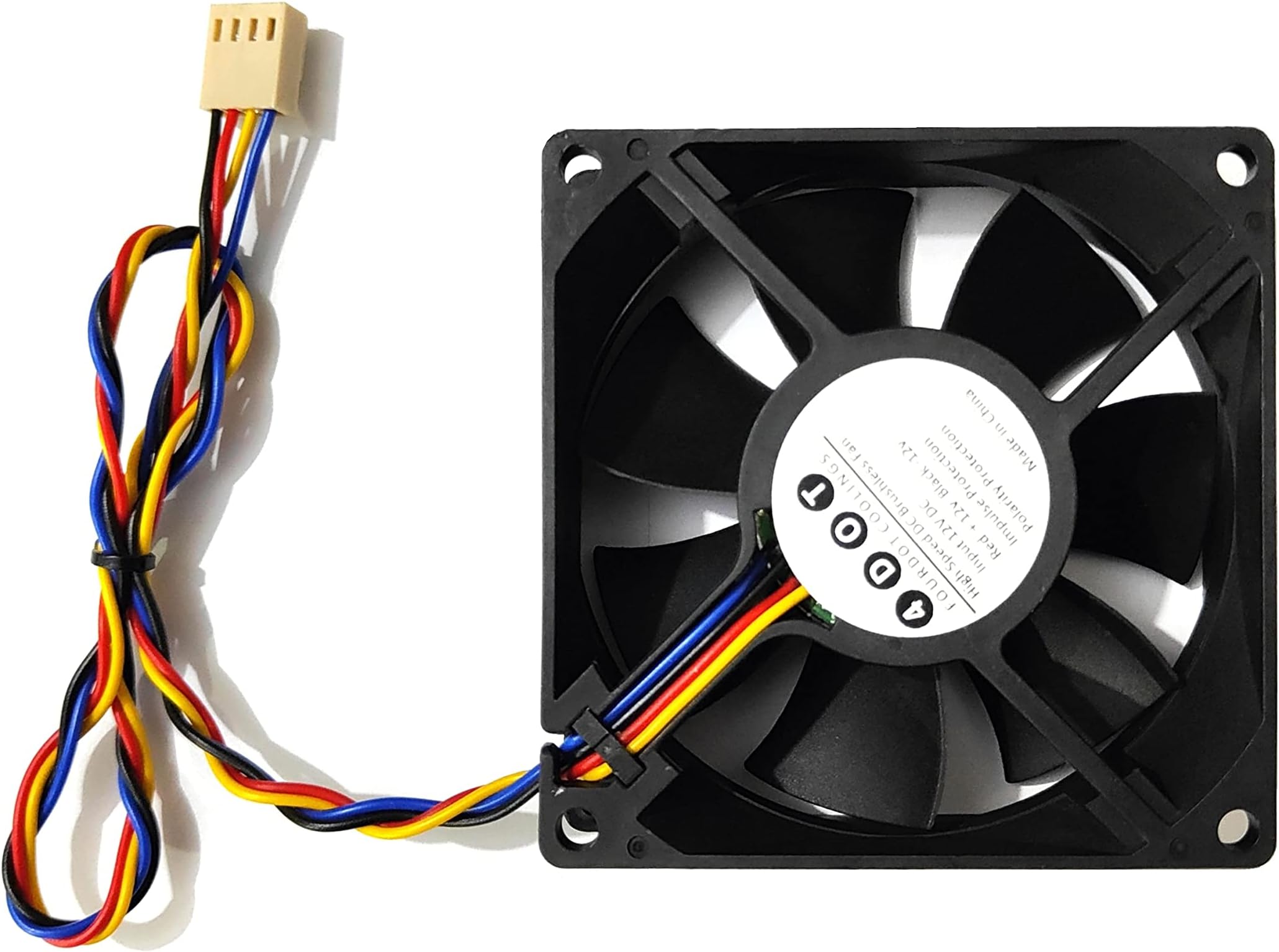 Electronic Spices (Pack of 1) 12v Brushless 3 Inch DC Cooling Fan for ...