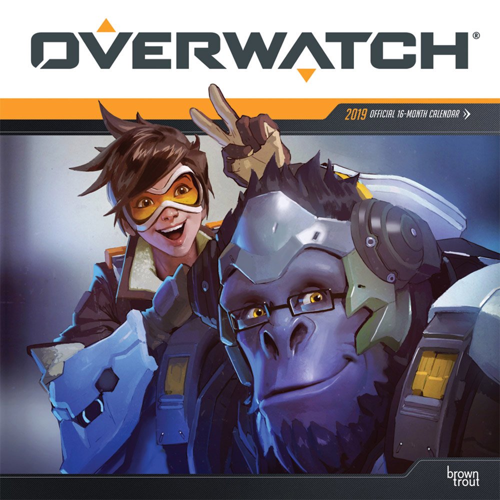 Overwatch 2019 Calendar: Inc., BrownTrout Publishers: 9781465078407 ...