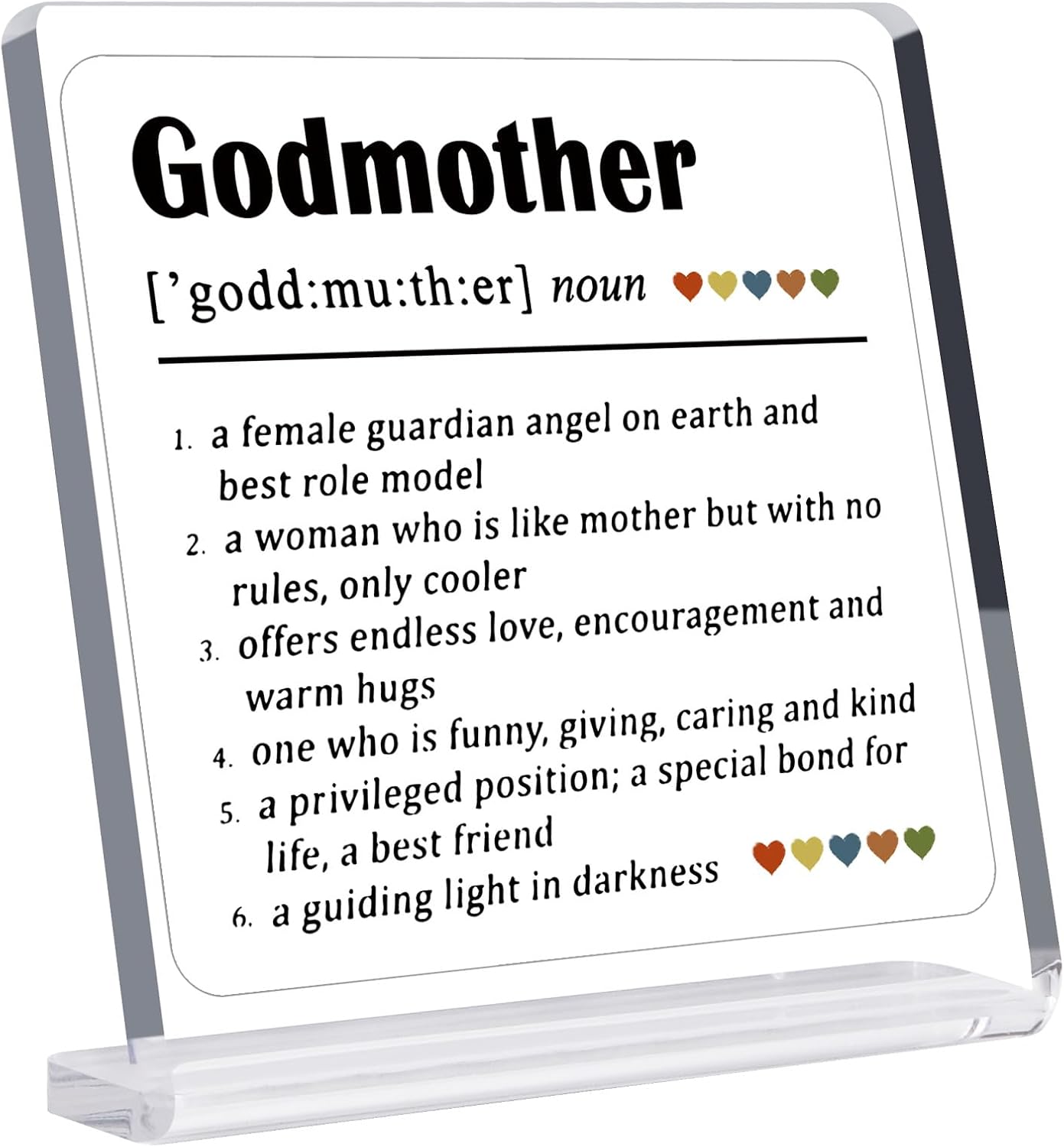 Amazon.com: Yeshen Godmother Gifts, Birthday Gifts for Godmom ...