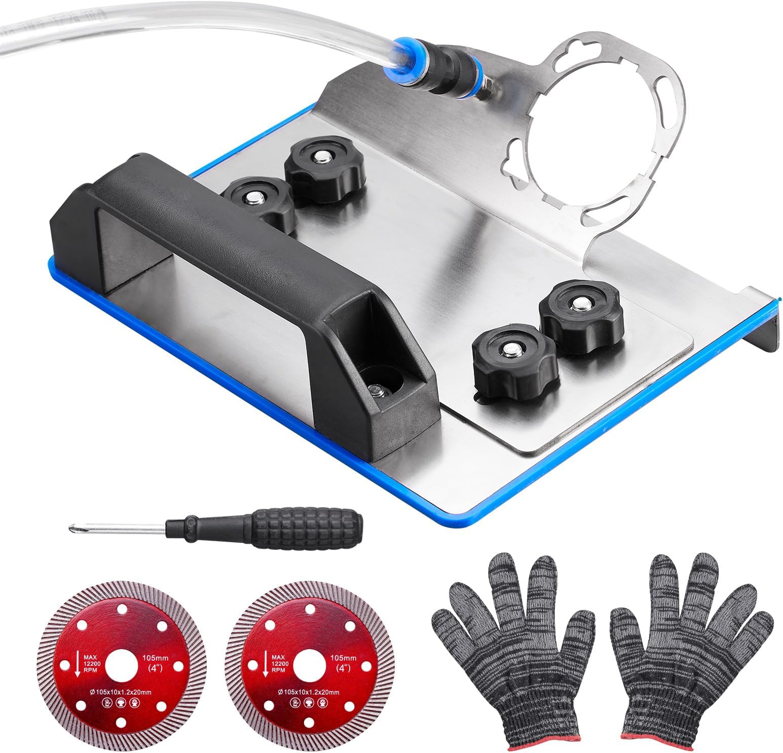 45 Degree Tile Chamfering Tool, Angle Grinder Stand for 45 Chamfer ...