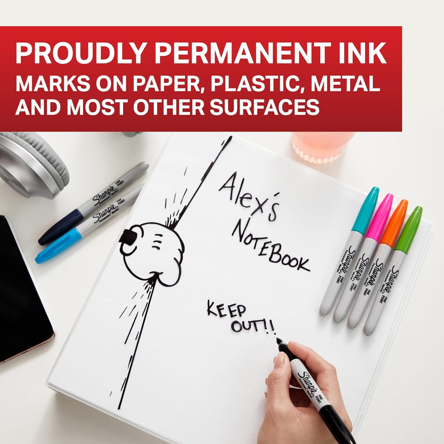 Sharpie Permanent Marker Set | Limited Edition Colour Assortment | Fine ...