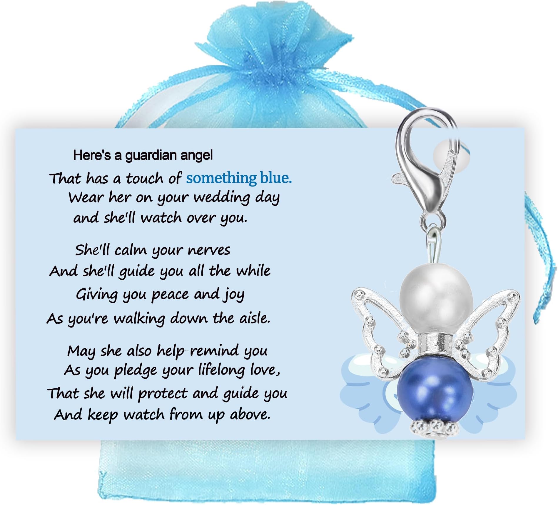 MKISHINE Something Blue for Bride to Be on Wedding Gifts Card Bridal ...
