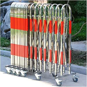 Amazon.com: XWZFFAI Commercial Folding Security Barrier Gate Expandable ...