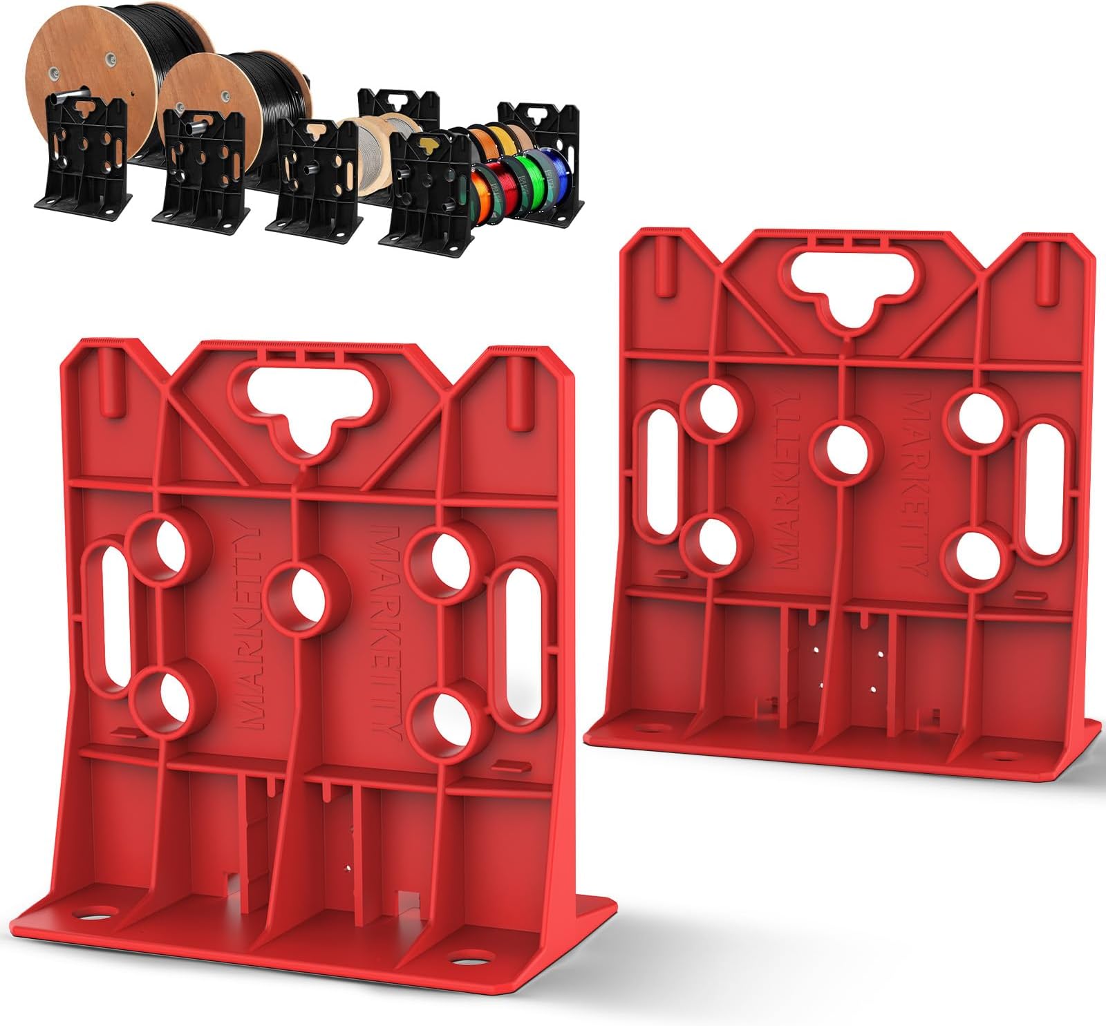 Amazon.com: Folding wire spool rack, Floor or Stud Mounted ，new cable ...