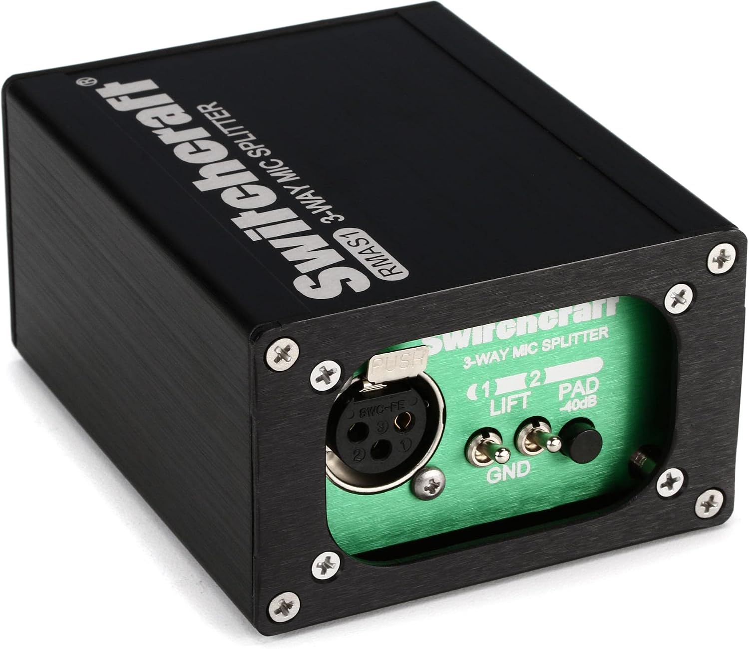 Amazon.com: AVBcable Switchcraft RMAS1 3-Way Mic Signal Splitter ...