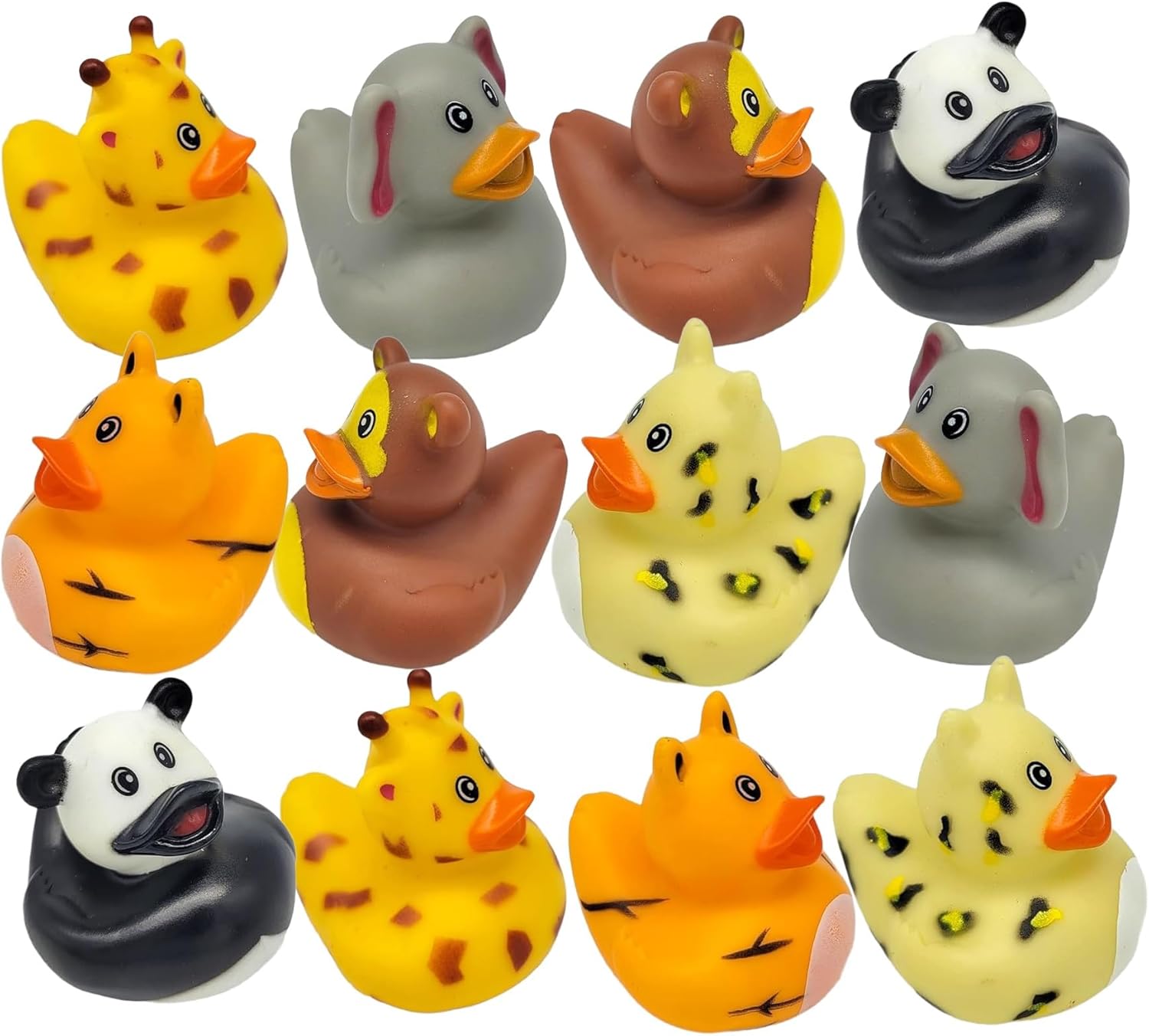 Amazon.com: Cool Rubber Ducks (2") Standard Size. (12 Pack) Cute Duck ...