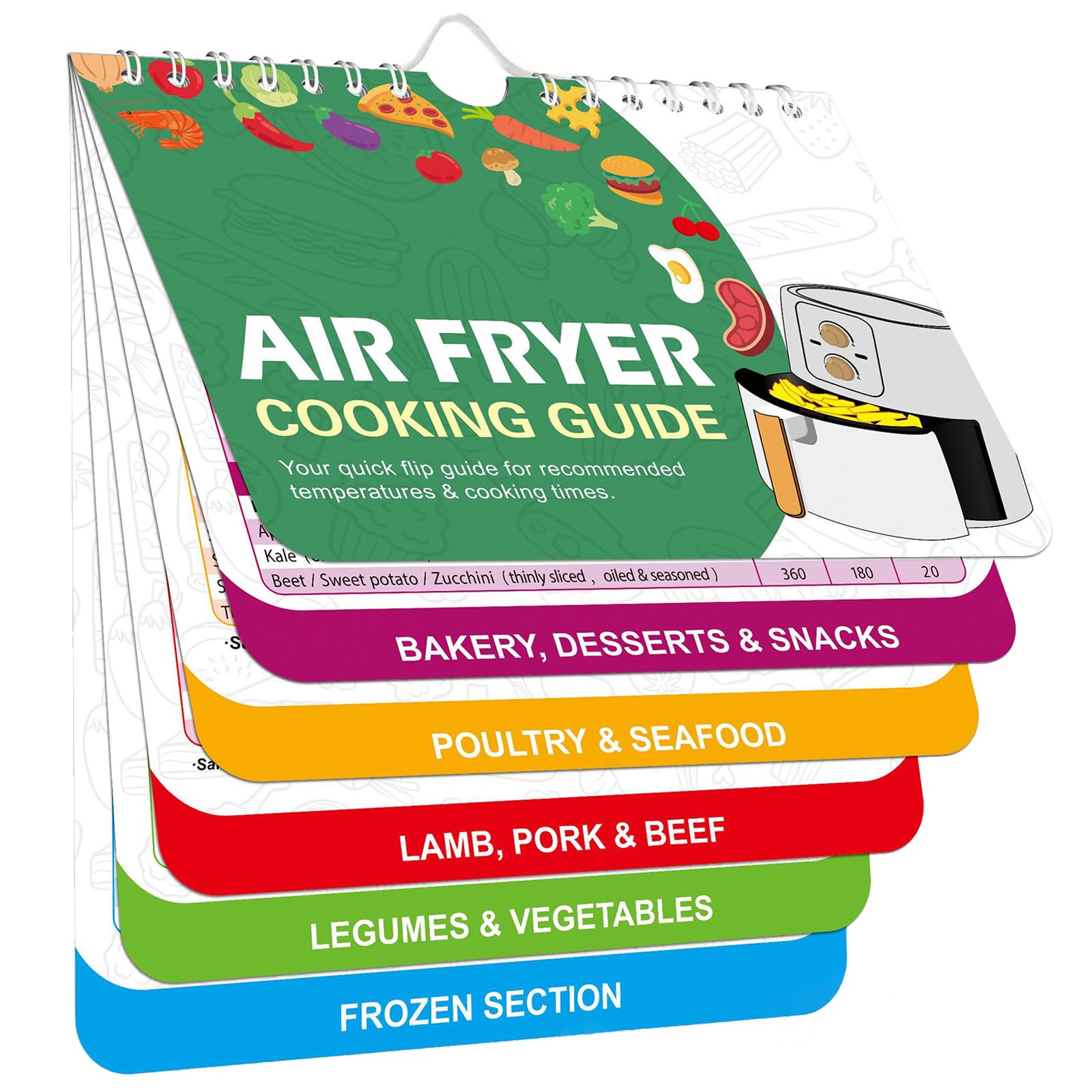 Snapklik.com : Air Fryer Cooking Guide, Air Fryer Cooking Guide Cookbook Quick Reference Cooking ...