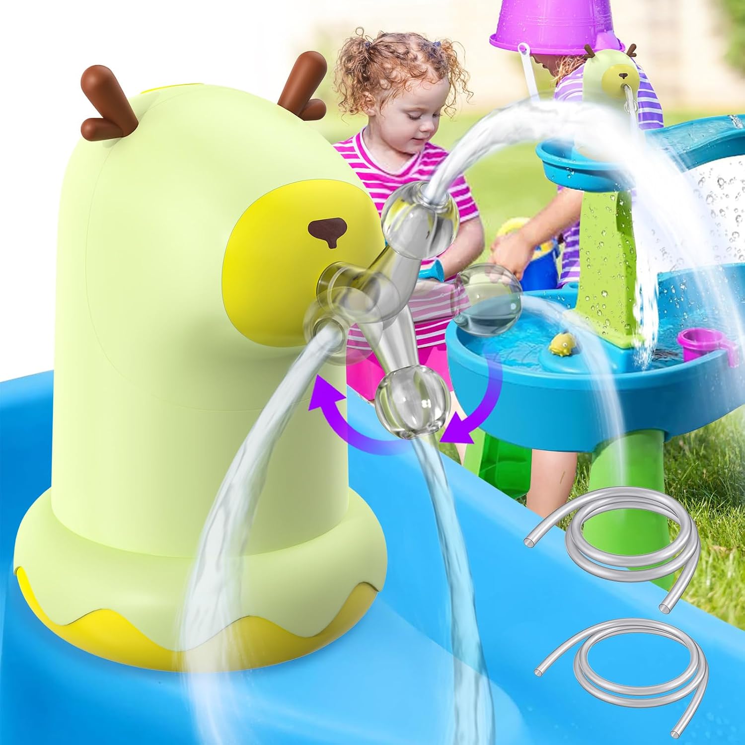 Amazon.com: ONLYFUN Water Table Pump, Includes 0.19" & 0.28" Tubes ...