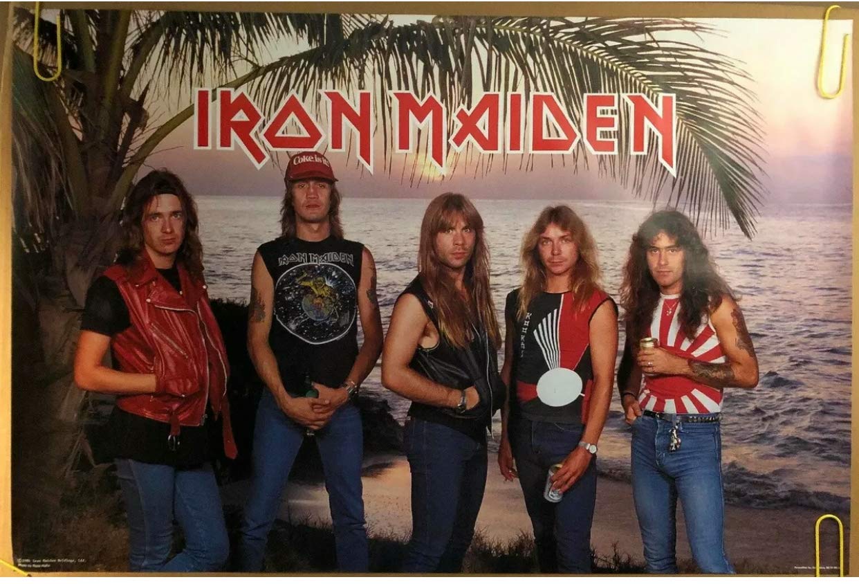 Iron Maiden Band Poster