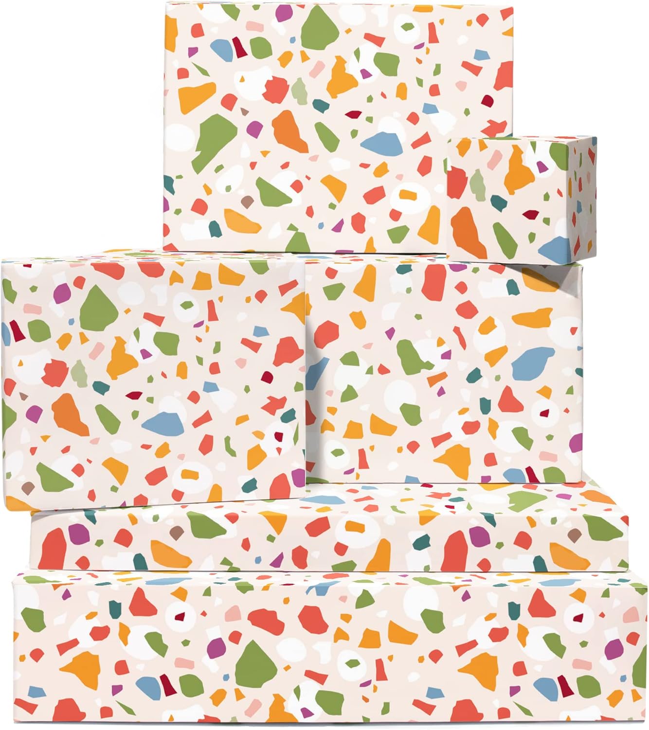 Amazon.com: CENTRAL 23 Girls Wrapping Paper - 6 Sheets of Gift Wrap and ...