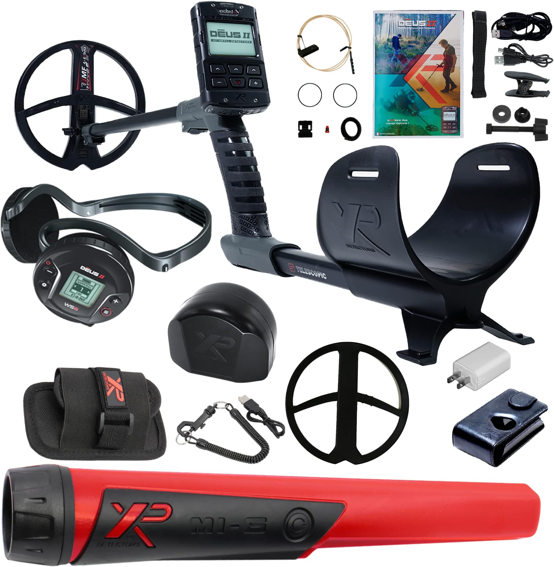Amazon.com : XP DEUS Wireless Metal Detector : Hobbyist Metal Detectors ...