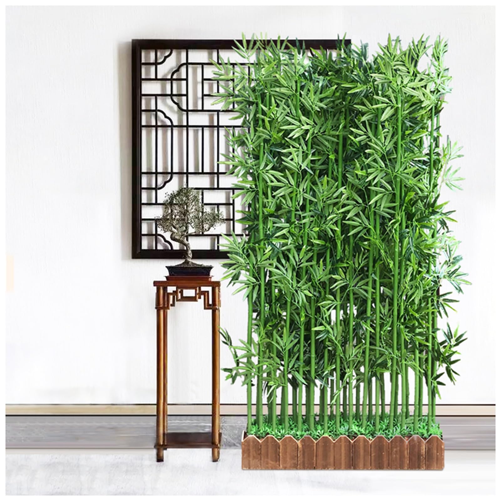 Plants Bamboo Room Dividers Bamboo Partition At ₹ 140/sq Ft | Bamboo