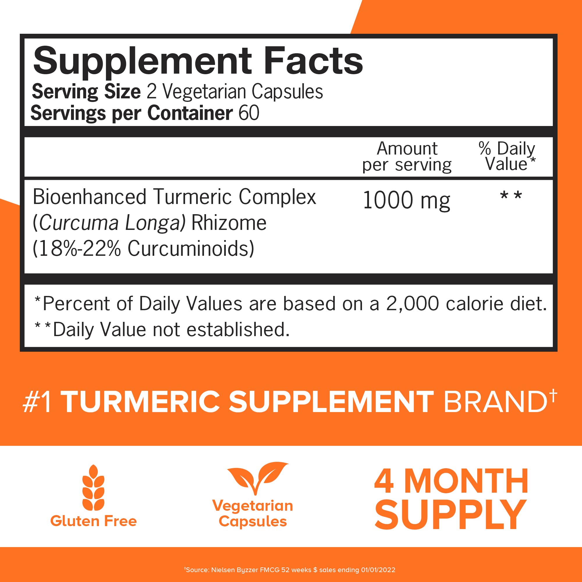 Snapklik.com : Qunol Turmeric Curcumin Capsules, 1000mg Extra Strength ...