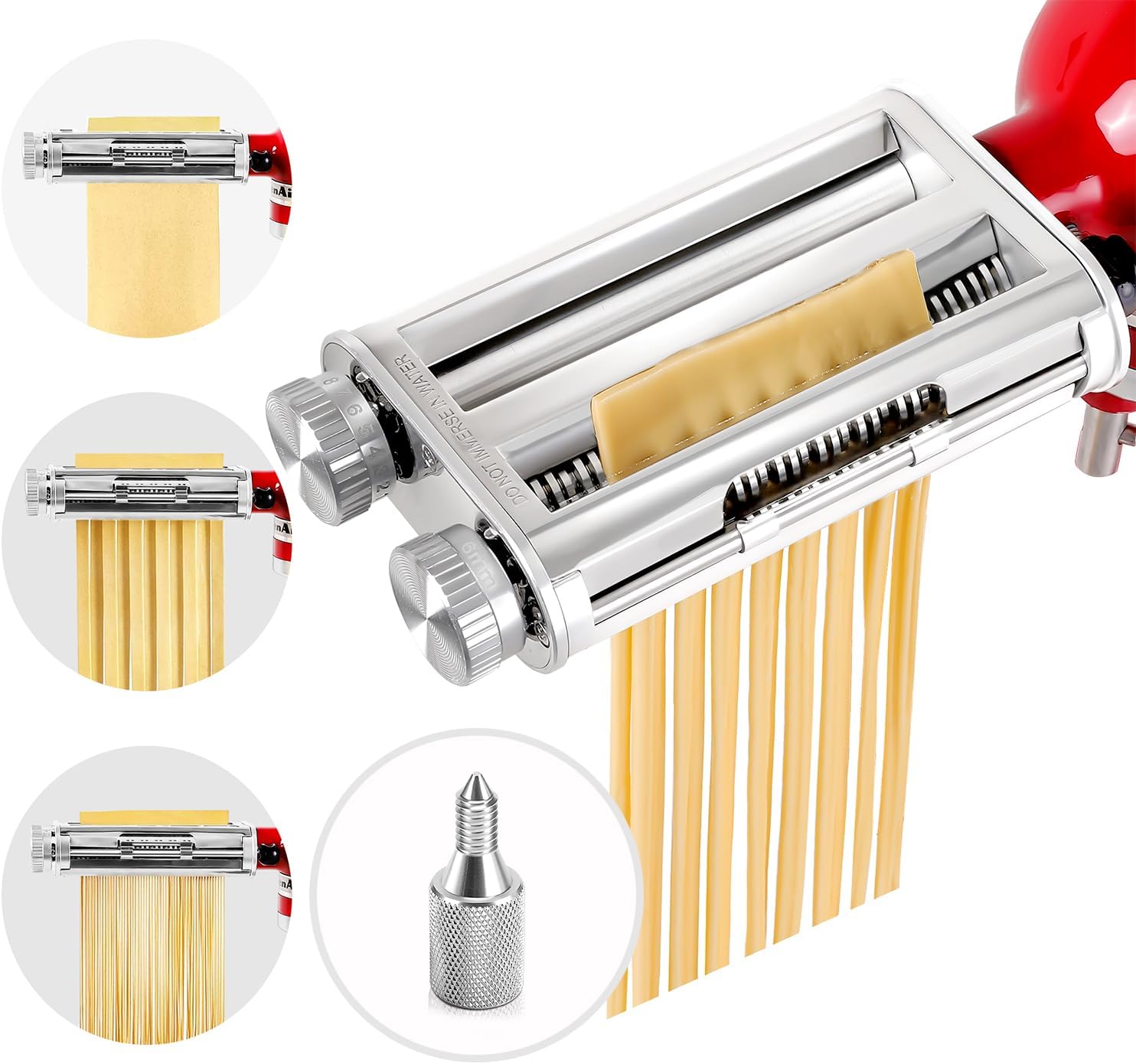 Amazon.com: KitchenAid Pasta Maker Machine, Electric Pasta Makers ...