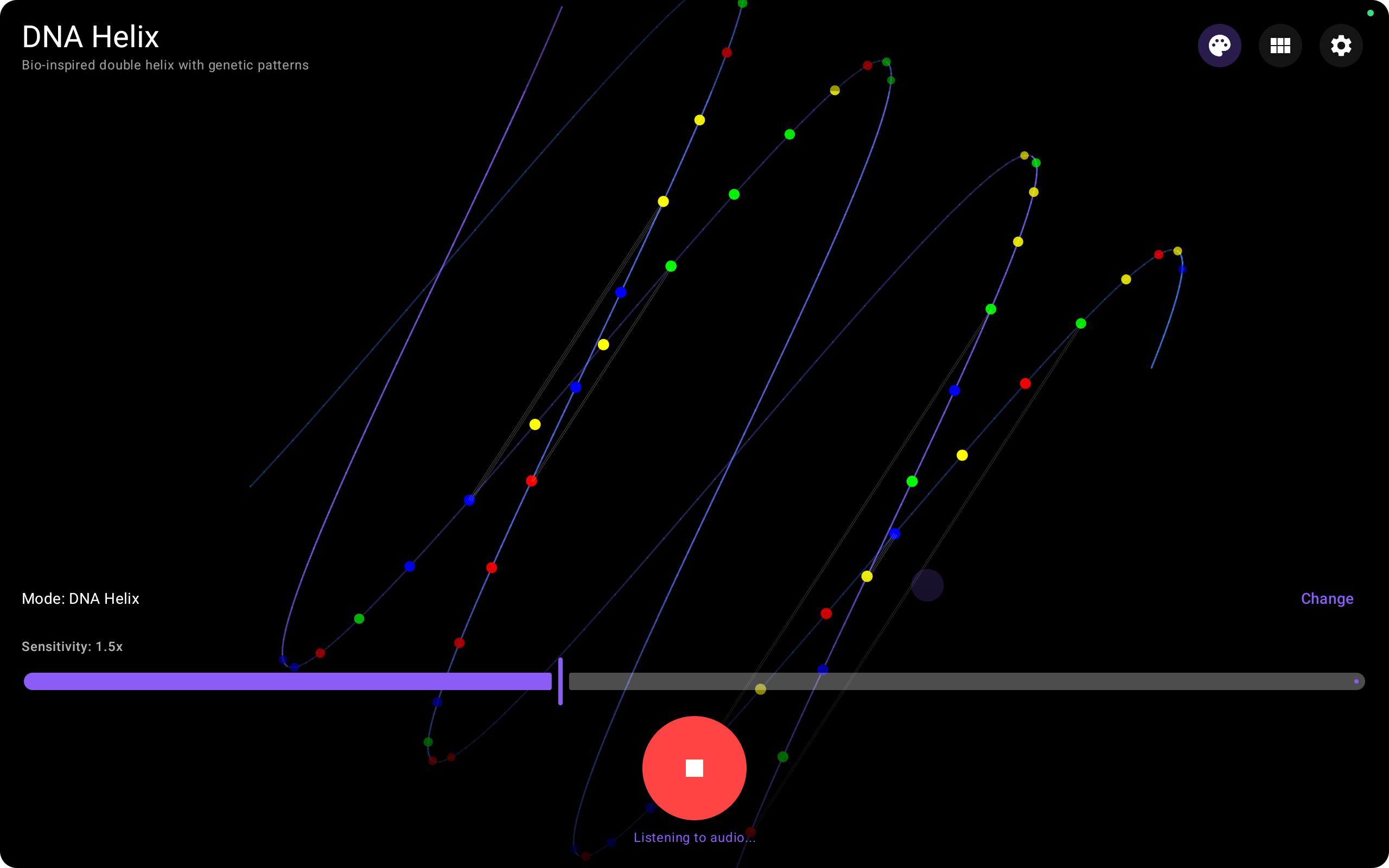 Music Visualiser – Live Audio Spectrum & Particle Effects - App on Amazon Appstore