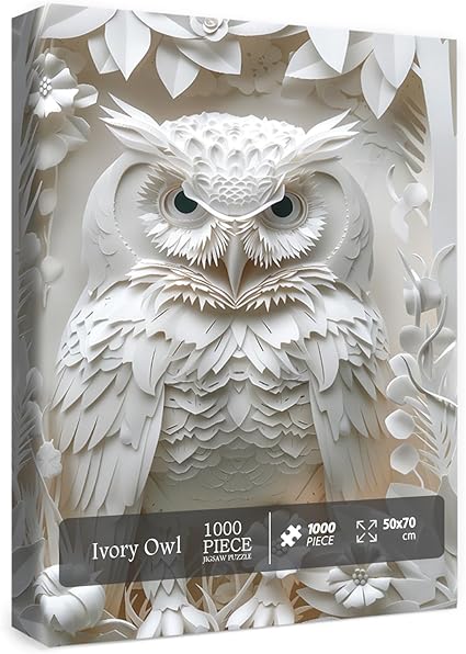 Amazon.com: Owl Puzzles Paper-cut art Puzzle 1000 Piece for Adults ...