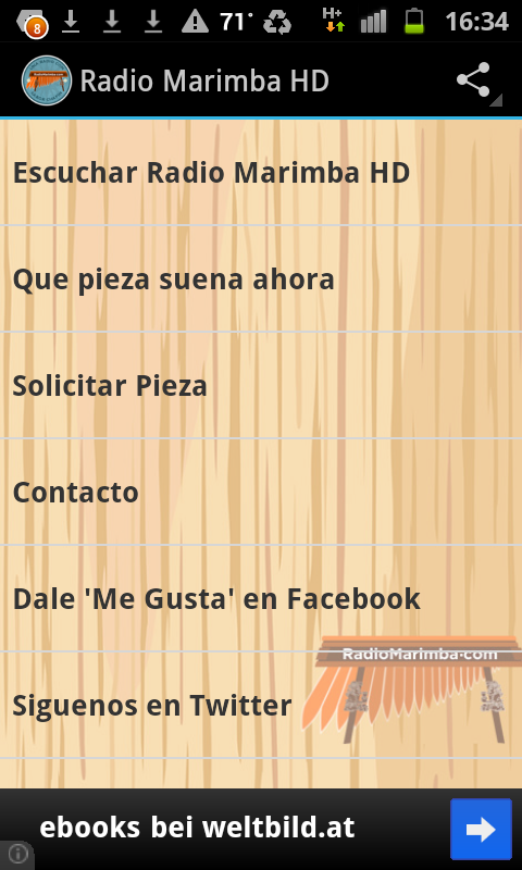 Radio Marimba HD - App on Amazon Appstore