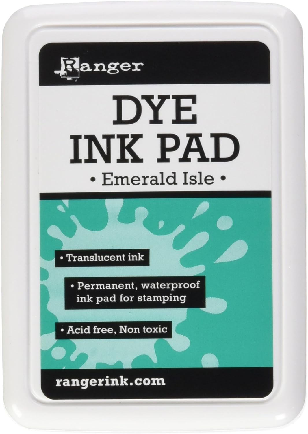Amazon.com: Ranger RDP49289 Dye Ink Pad, Emerald Isle : Arts, Crafts ...