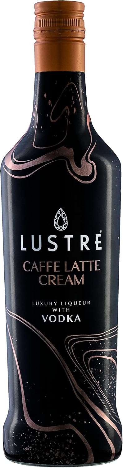 LUSTRE Vegan Cream Liqueur | Cafe Latte Vodka Cream | Luxury Liqueur ...