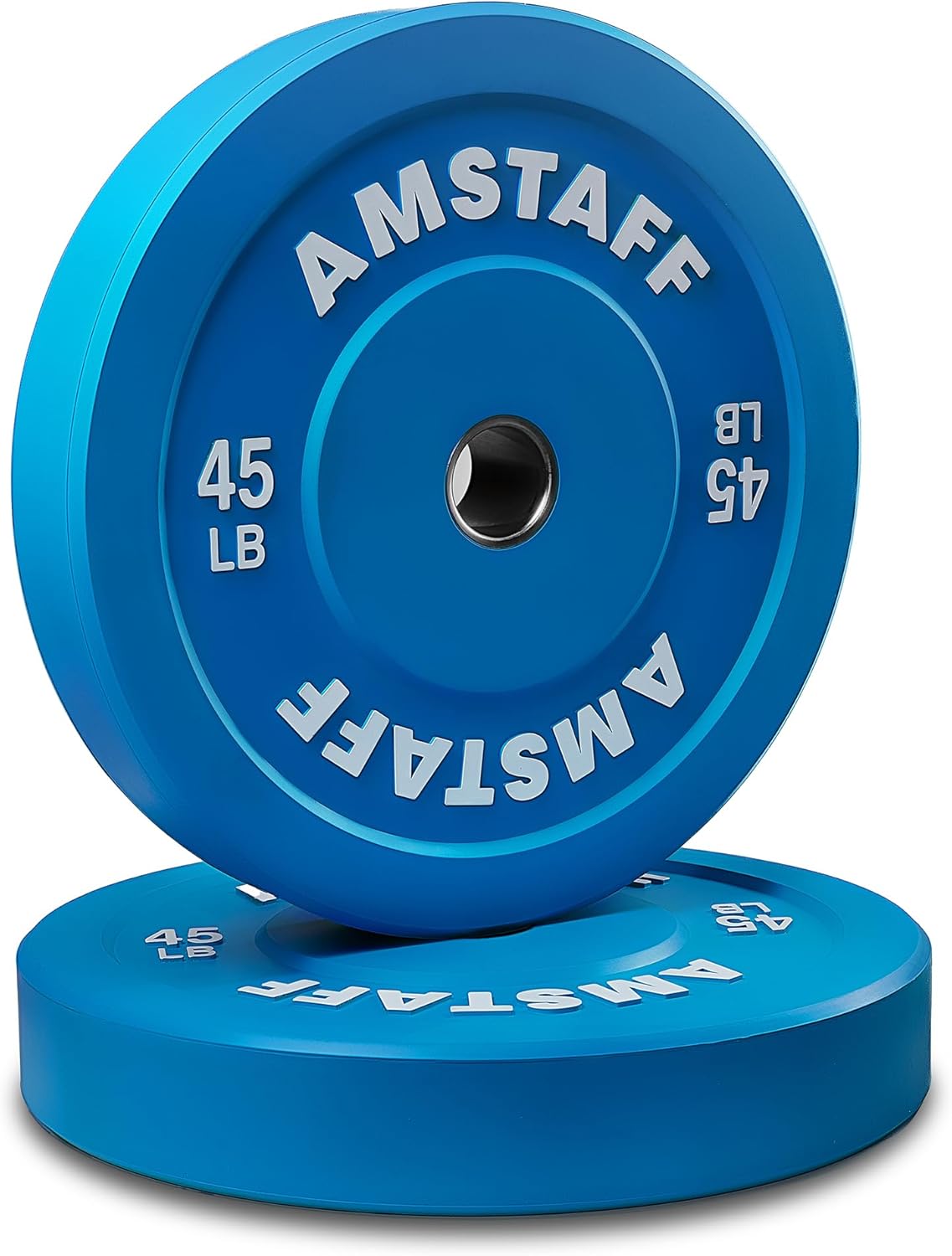 AmStaff Fitness Coloured Bumper Plates - Weight Plates Engineered with ...