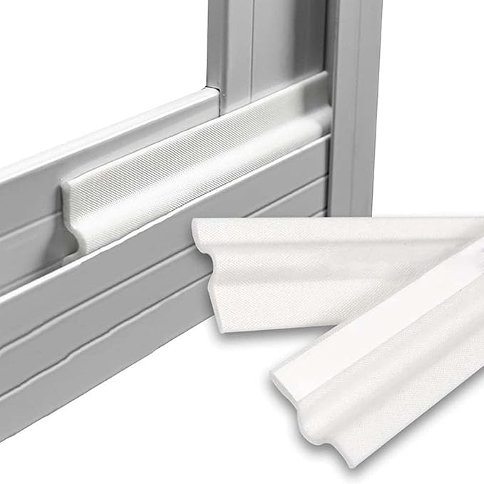 Window Draft Excluder, 10M/393 Inch Self-Adhesive Draught Excluder for ...