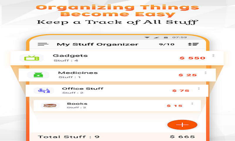 My Stuff Organizer: For Personal Stuff Management - App on Amazon Appstore