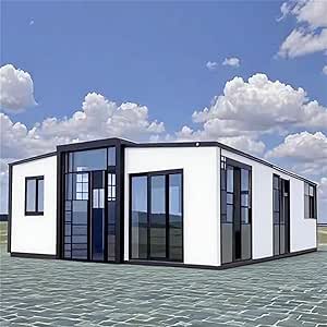 Amazon.com : Expandable 2-Bedroom Modular Tiny Home, Mobile Prefabricated Tiny House ...