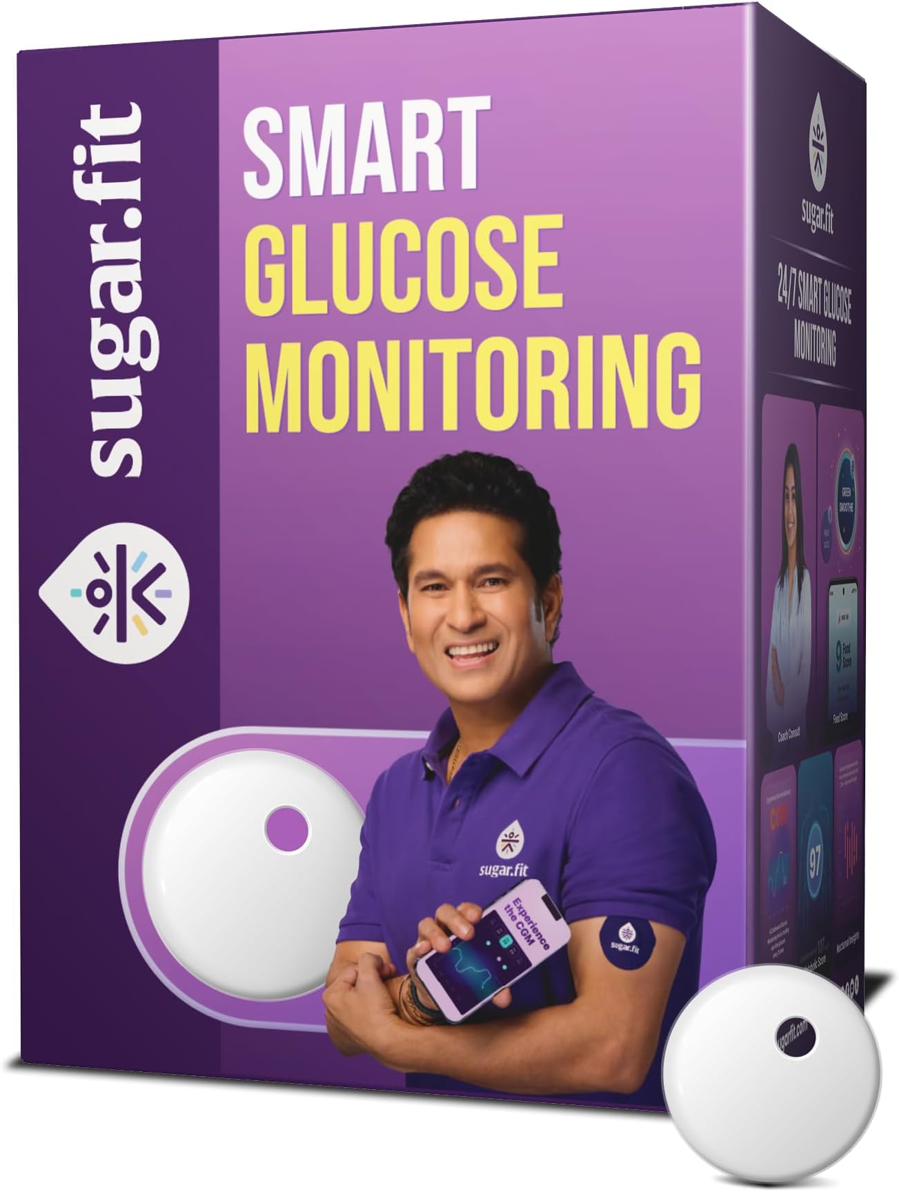 Tracky CGM Bluetooth-Connected Continuous Glucose Monitor | Real-Time ...