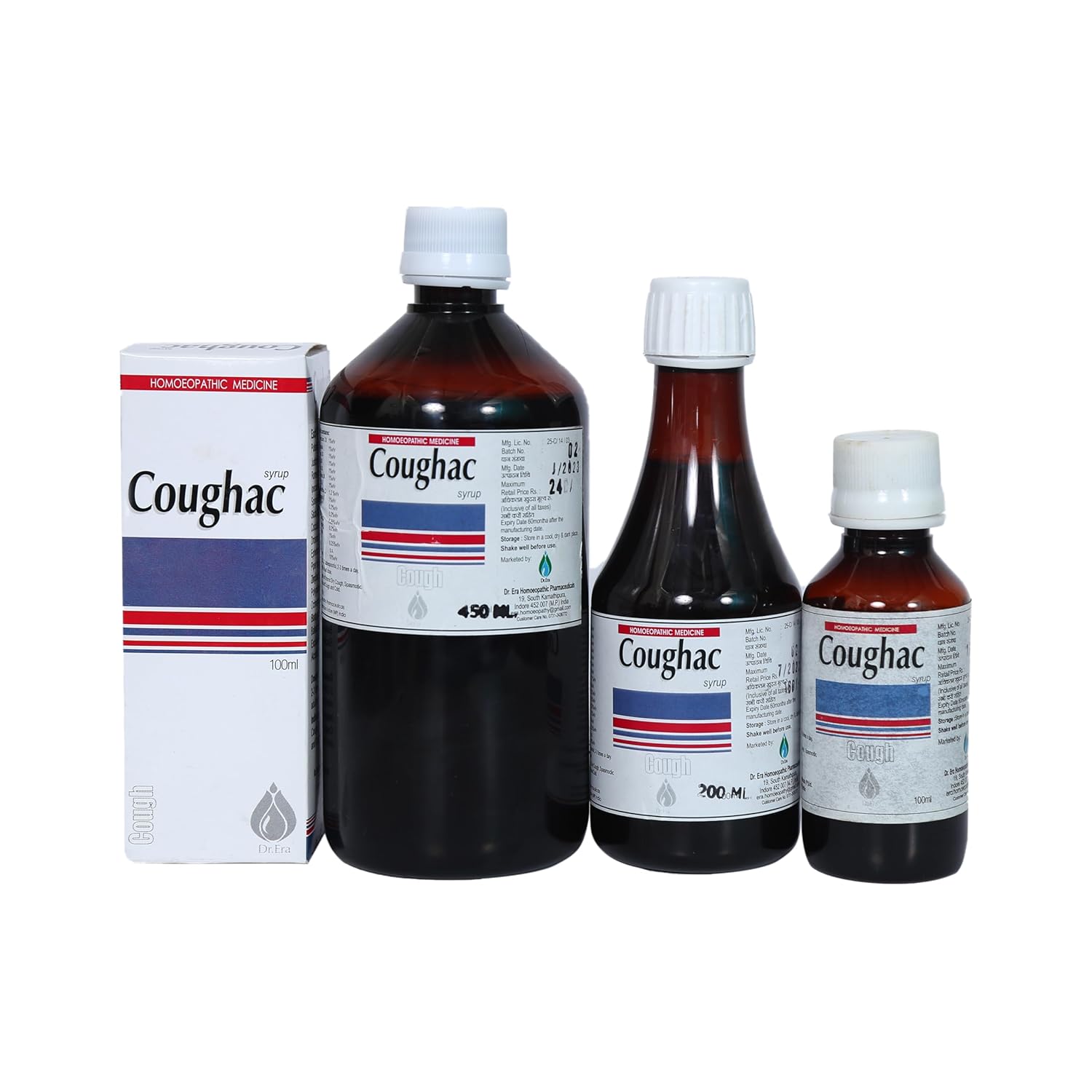 Buy Dr. Era Coughac Syrup | Relief for Dry and Spasmodic Cough ...