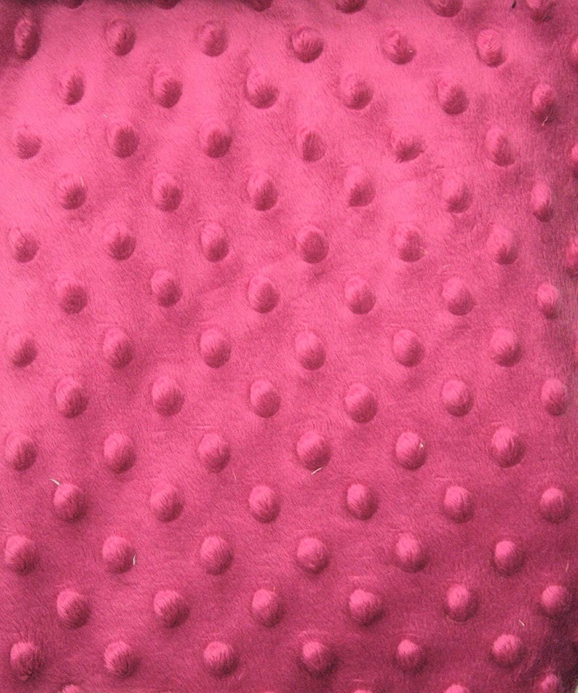 Amazon.com: Minky MINKEE Chenille DOT Soft Fabric Cuddle 42 Color 60"W ...