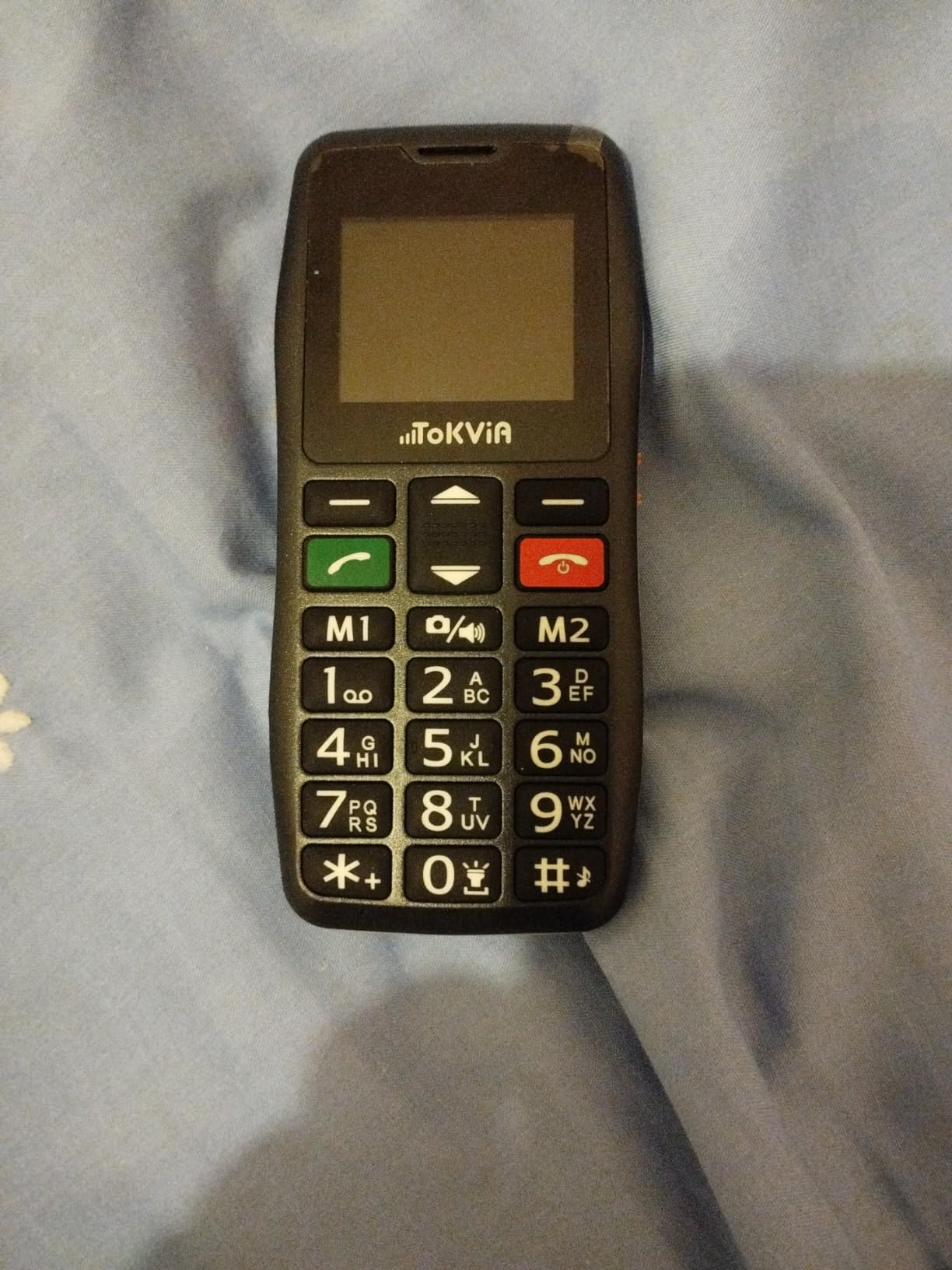 TOKVIA Mobile Phone for Elderly, Easy to Use Big Button Big Numbers ...
