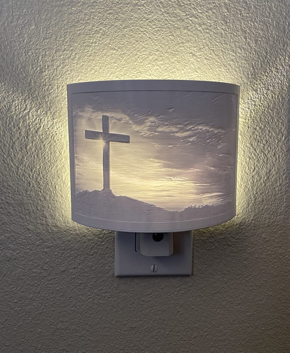 Terrain Genesis Christian Jesus Lithophane Warm White Night Light ...