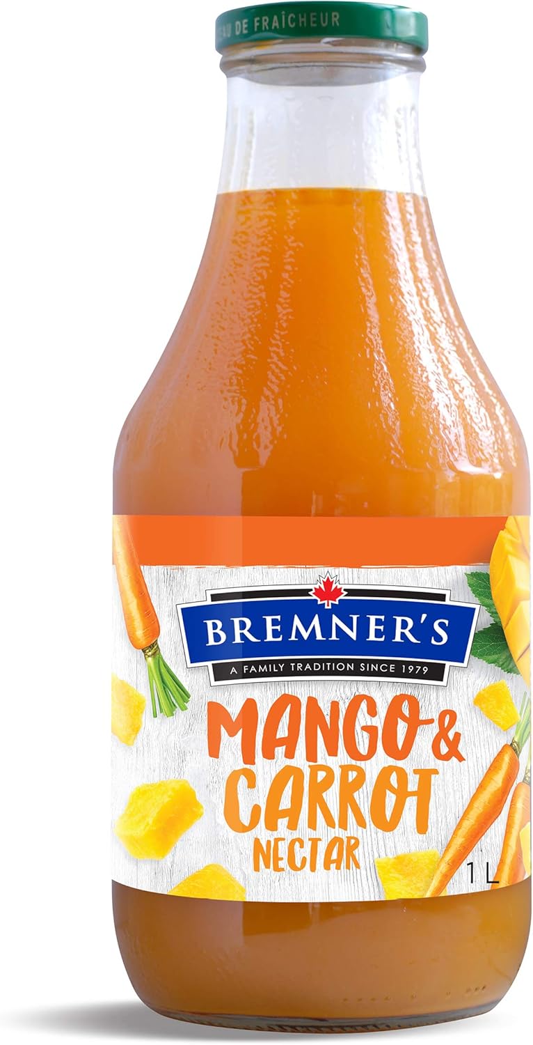 Bremner's Mango and Carrot Nectar, 1 Liter : Amazon.ca: Grocery ...