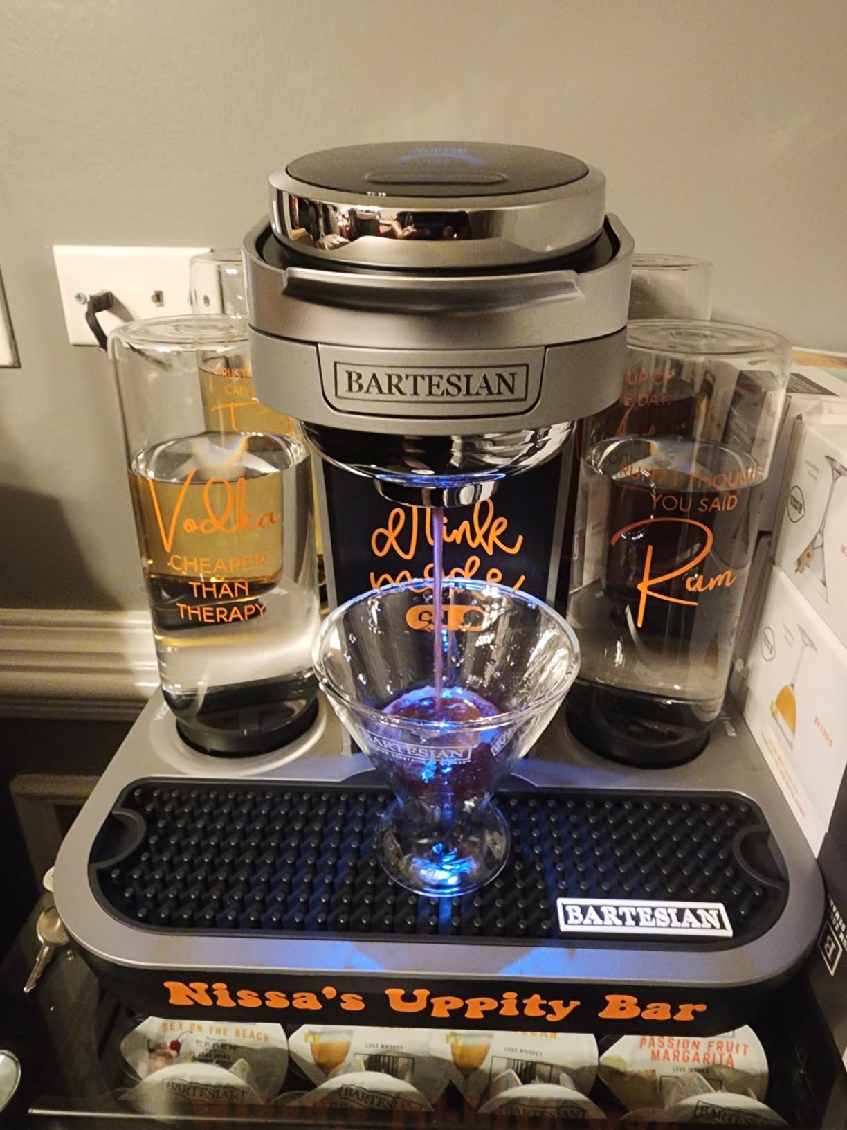 $12/mo - Finance Bartesian Professional Cocktail Machine, 5 Premium ...
