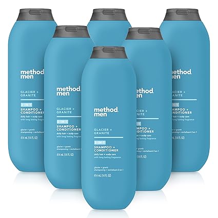 Amazon.com : Method Men 2 in 1 Shampoo and Conditioner; Glacier ...
