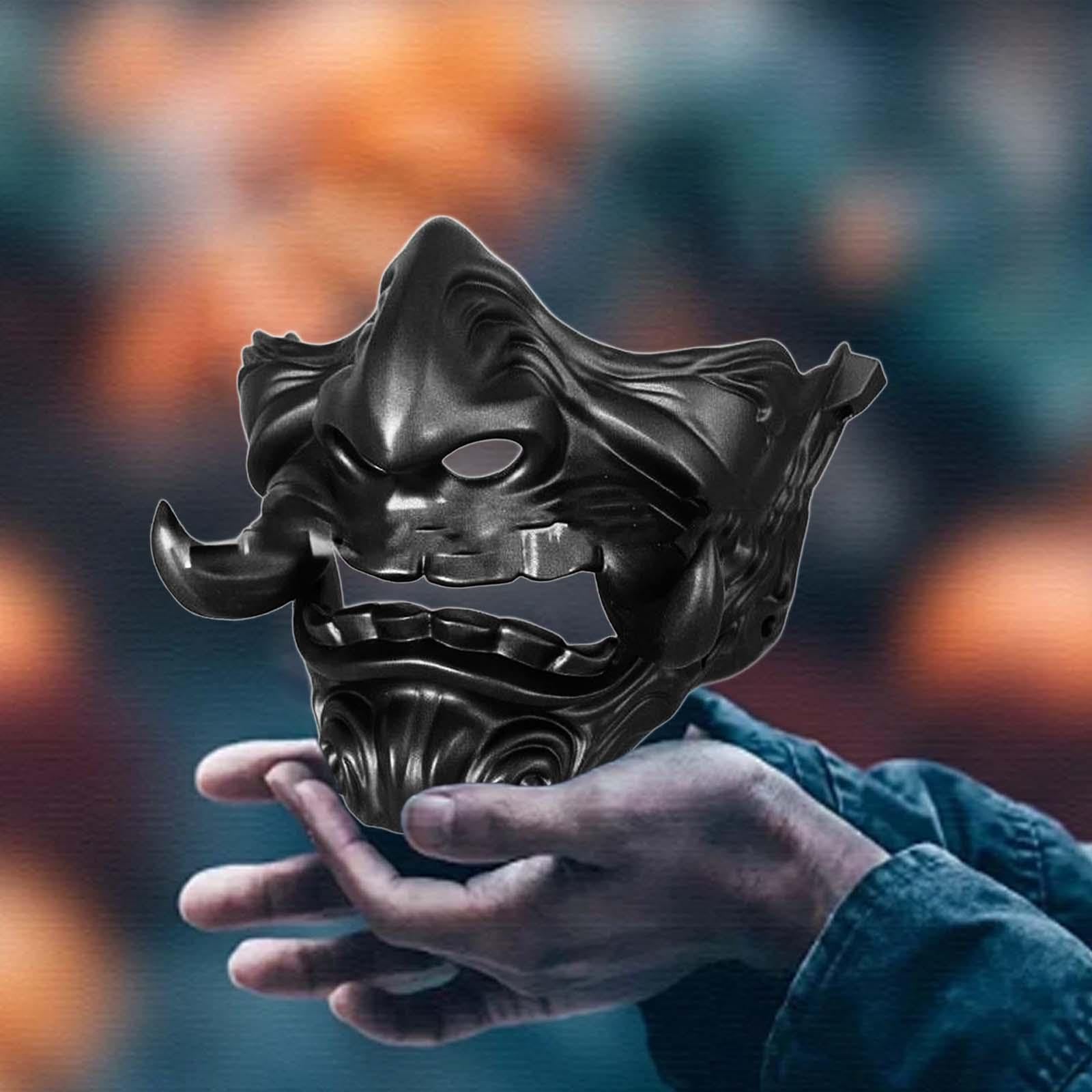 Samurai Masker Flits Japanese Samurai Horror Mask / Helmet In