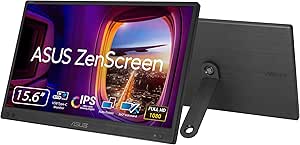 ASUS ZenScreen MB166CR Portable USB Monitor- 16 inch (15.6 inch ...