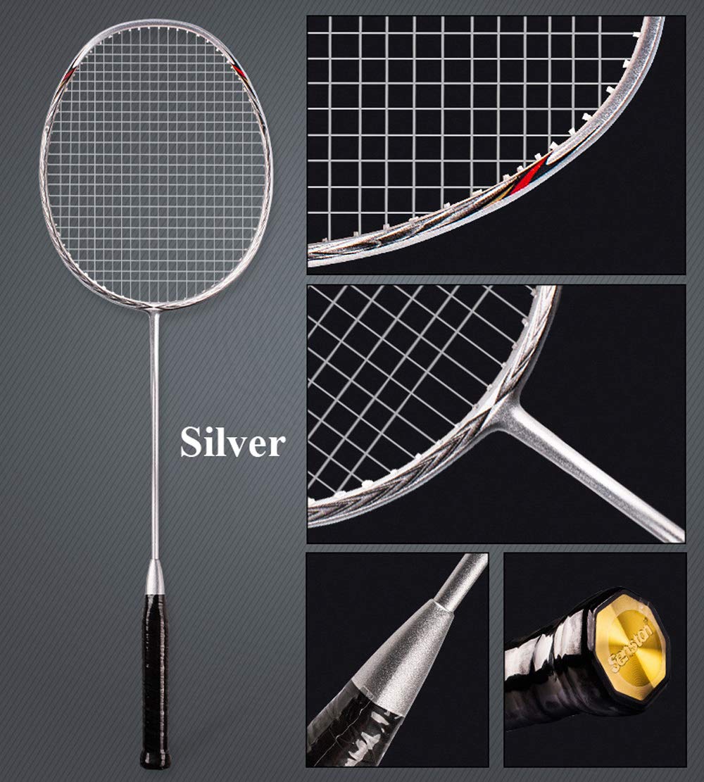 Snapklik.com : N80 Single Professional Badminton Racket Carbon Fiber ...